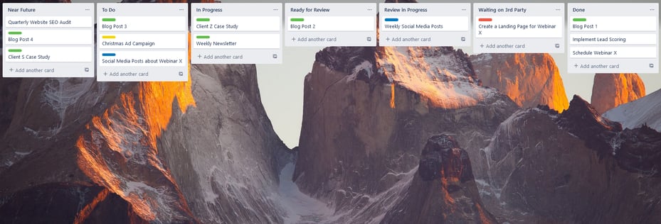 7 Trello Board Examples for Agile Marketing Teams [Templates]